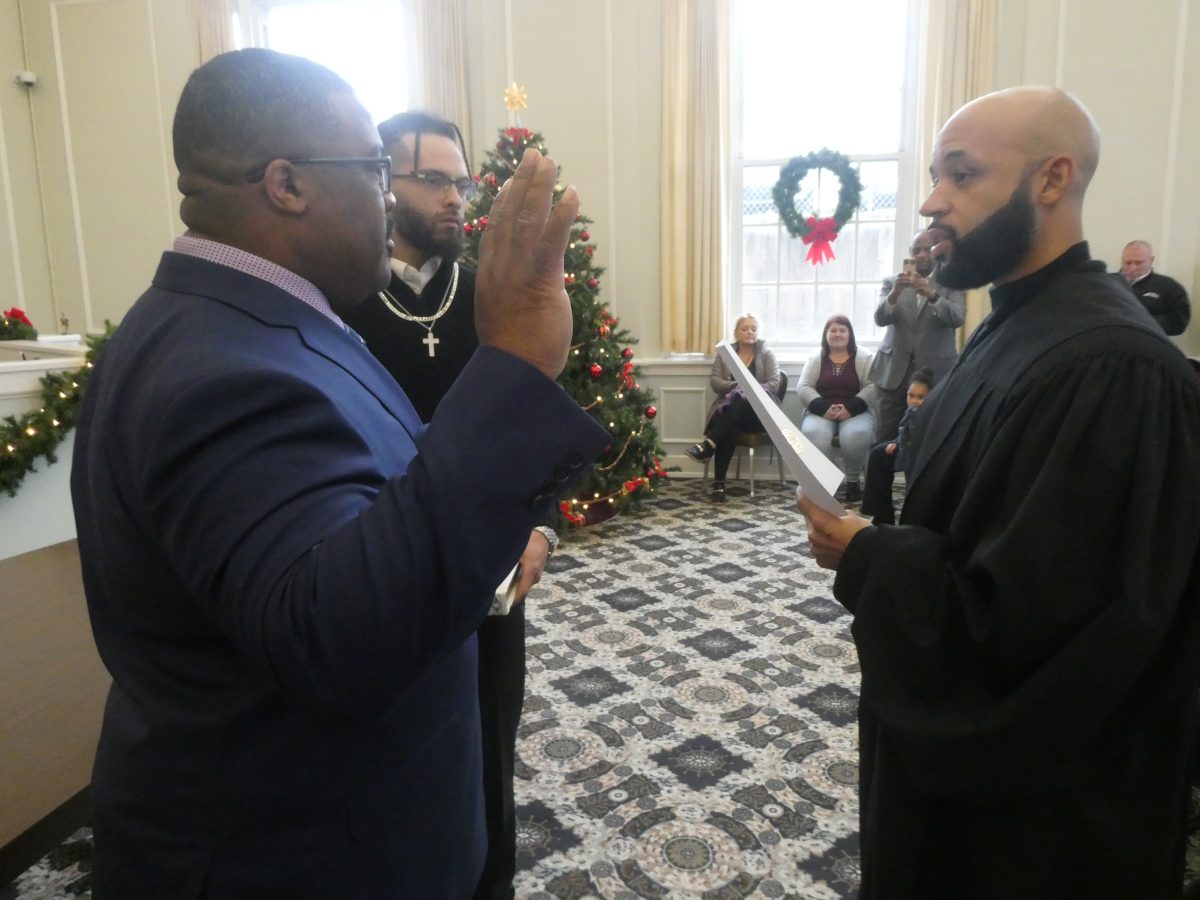 Burgess sworn in as mayor of Washington - Observer-Reporter